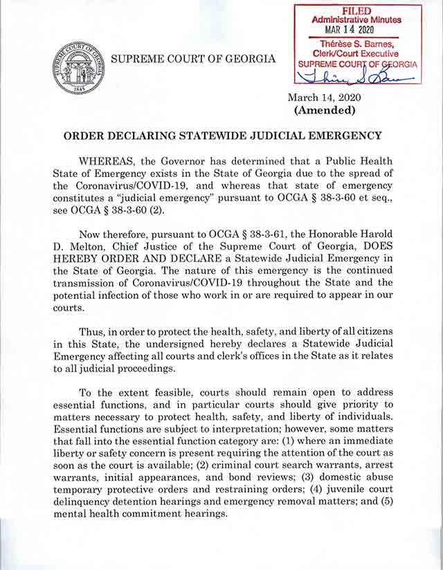 March 2020 - The Georgia Courts Journal