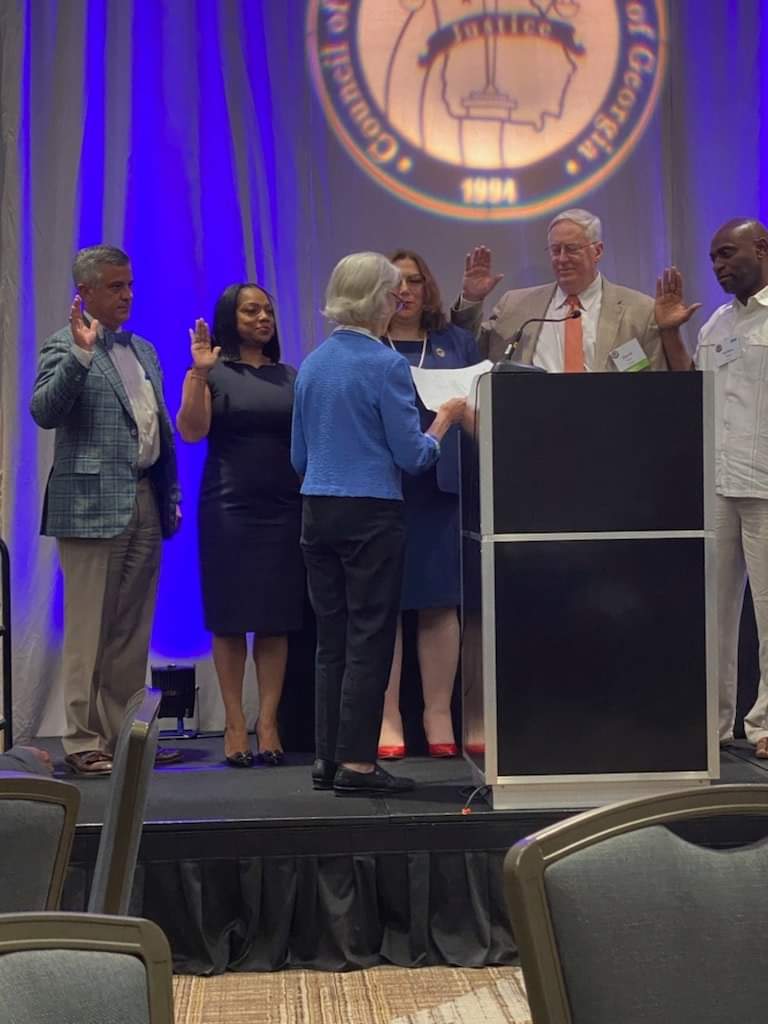 Council of Municipal Court Judges Swears In New Officers and Training ...