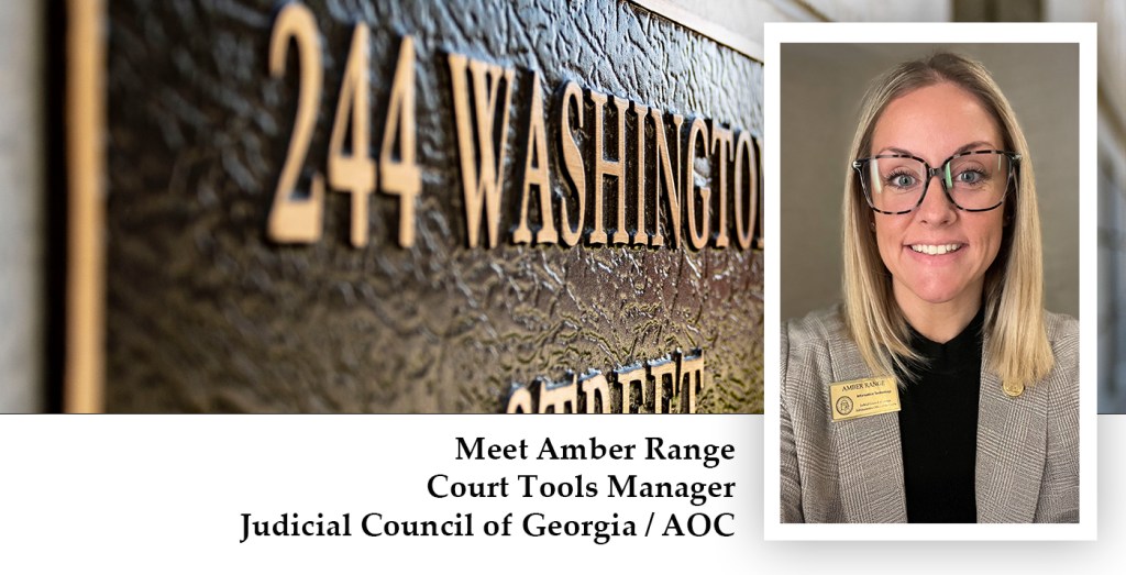 Meet Amber Range, Court Tools Manager at the Judicial Council of ...